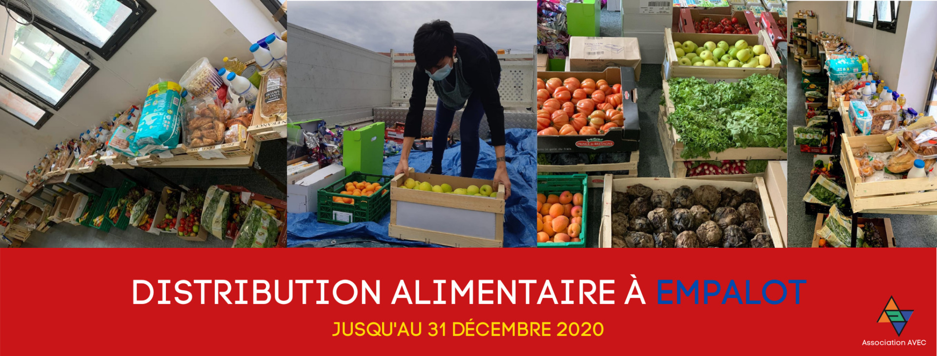 //Distribution alimentaire à Empalot novembre - décembre 2020// - ASSO AVEC